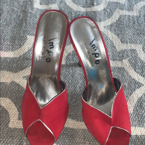 Impo | Shoes | Vintage Red Shoes Like New | Poshmark